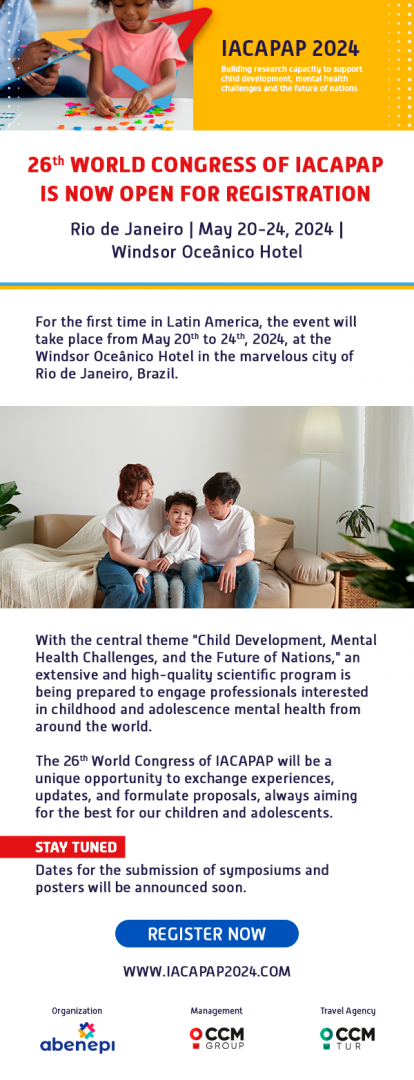 26th World Congress of IACAPAP is Now Open for Registration - News ...